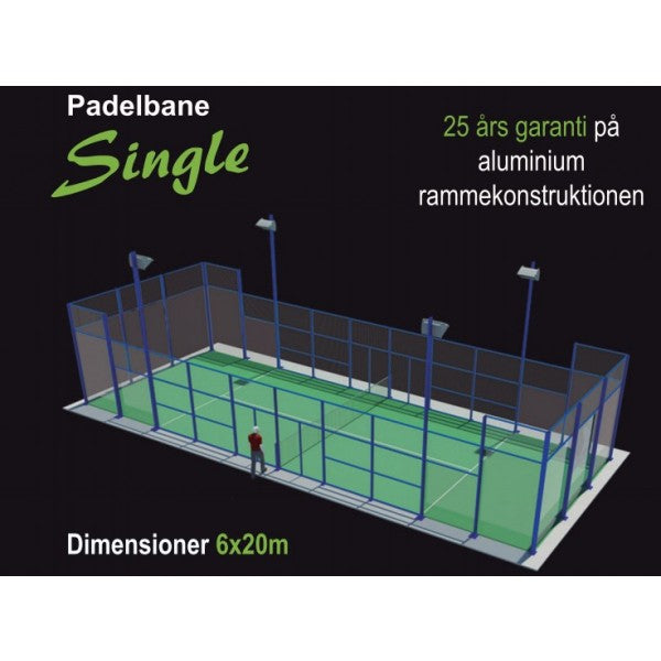 Padelbane Single – Norplay AS